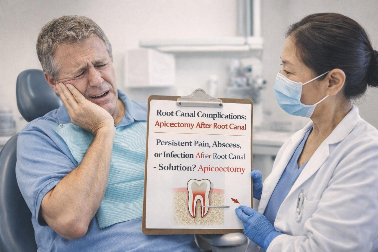 Root Canal Complications: Apicoectomy after Root Canal – Biocrede ...
